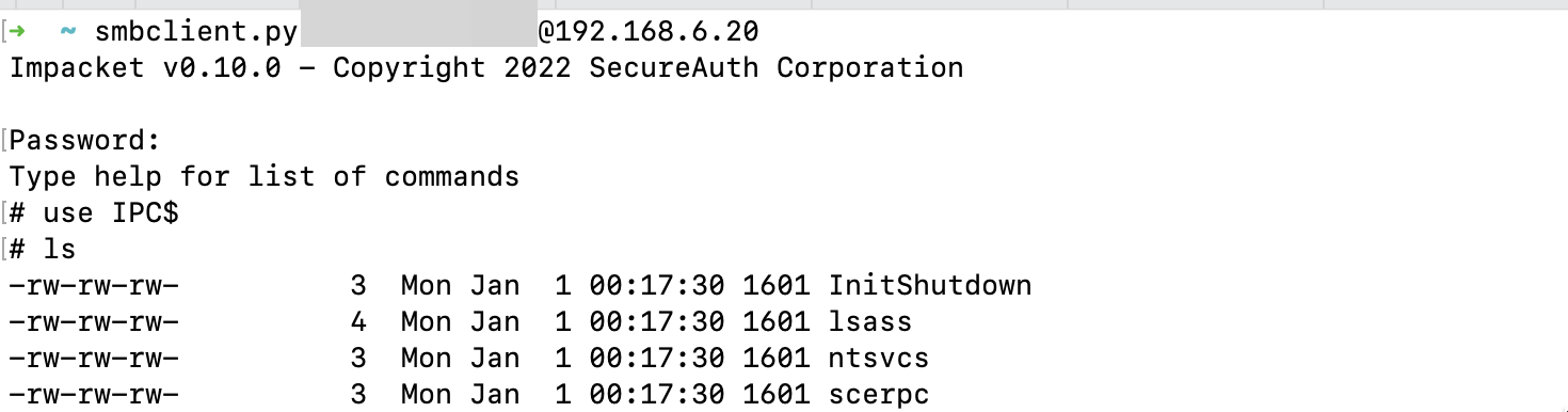 Listing remote named pipes | Outflank